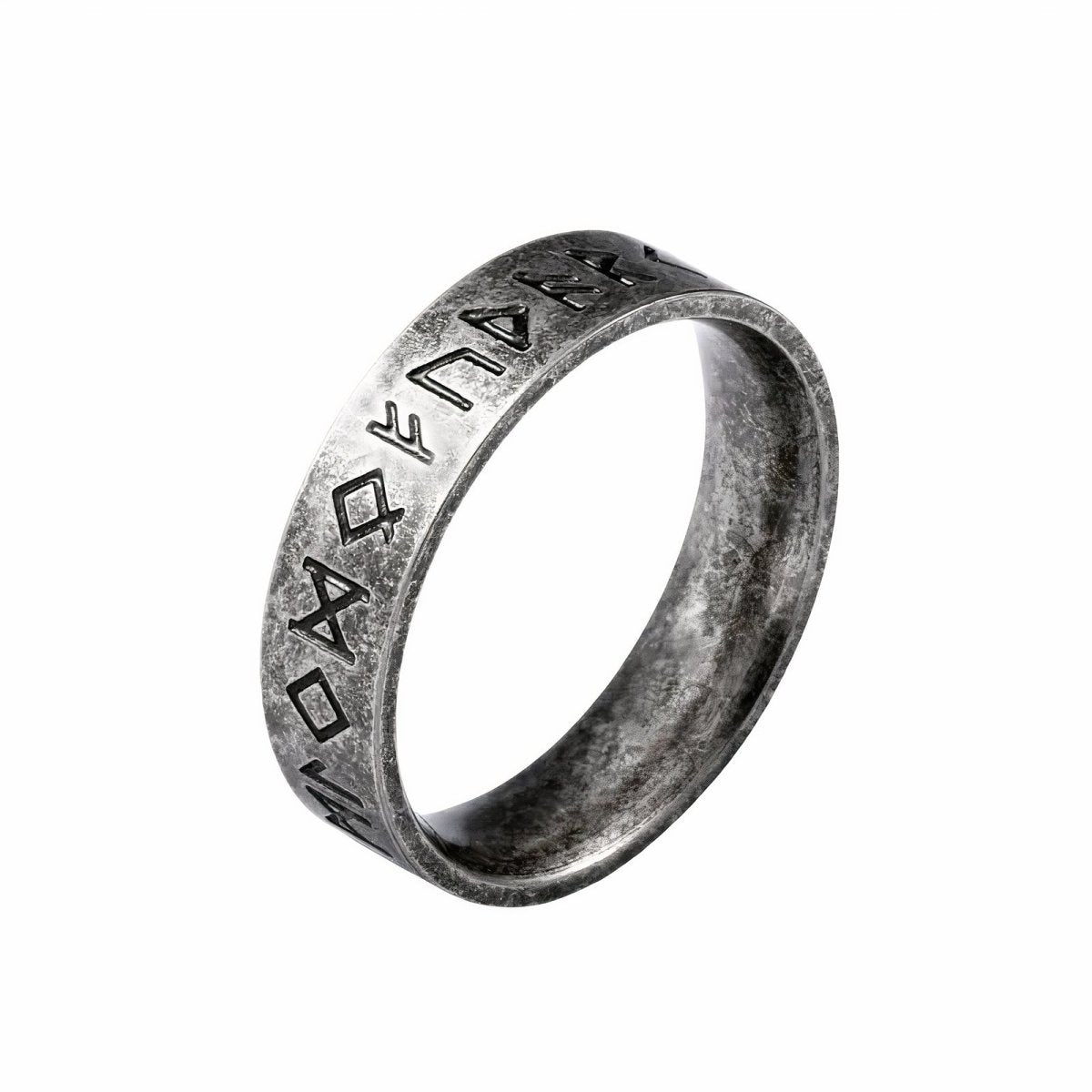 Pierścień Runy - Starodawny 6mm – Castle Gothic